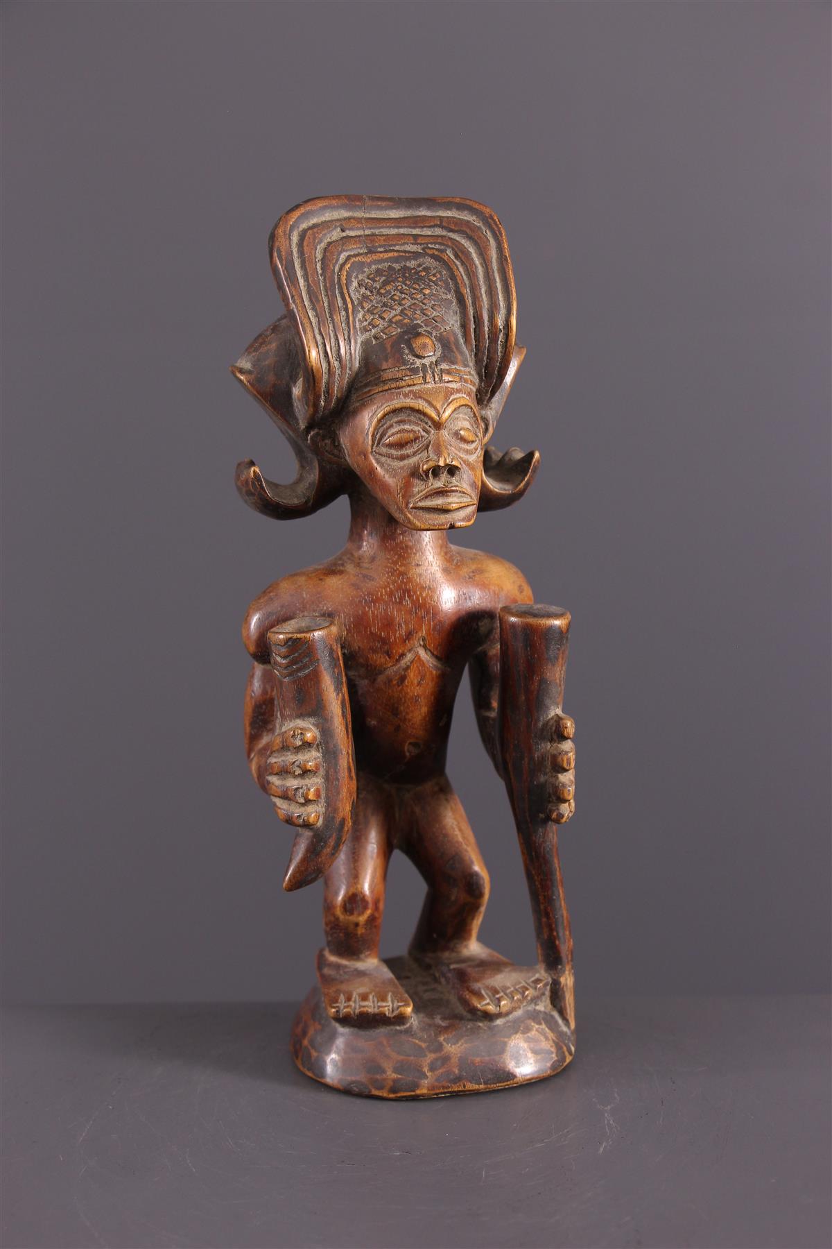 Statue Chokwe (27648) - Statues africaines Chokwe - Art africain