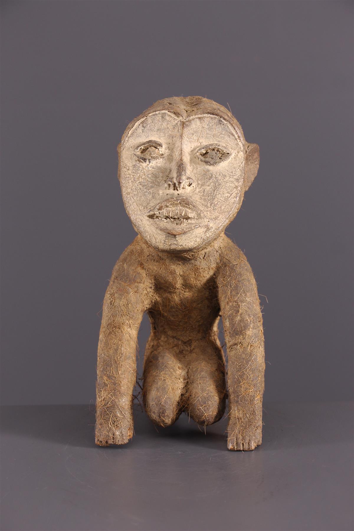 Singe Boulou (27652) - Statues africaines Boulou - Art africain