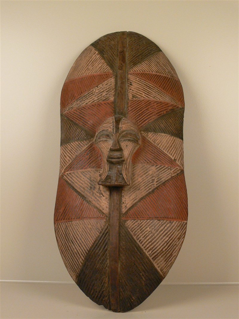 Songye Shield (2775) - African Shield Songye - African art RDC