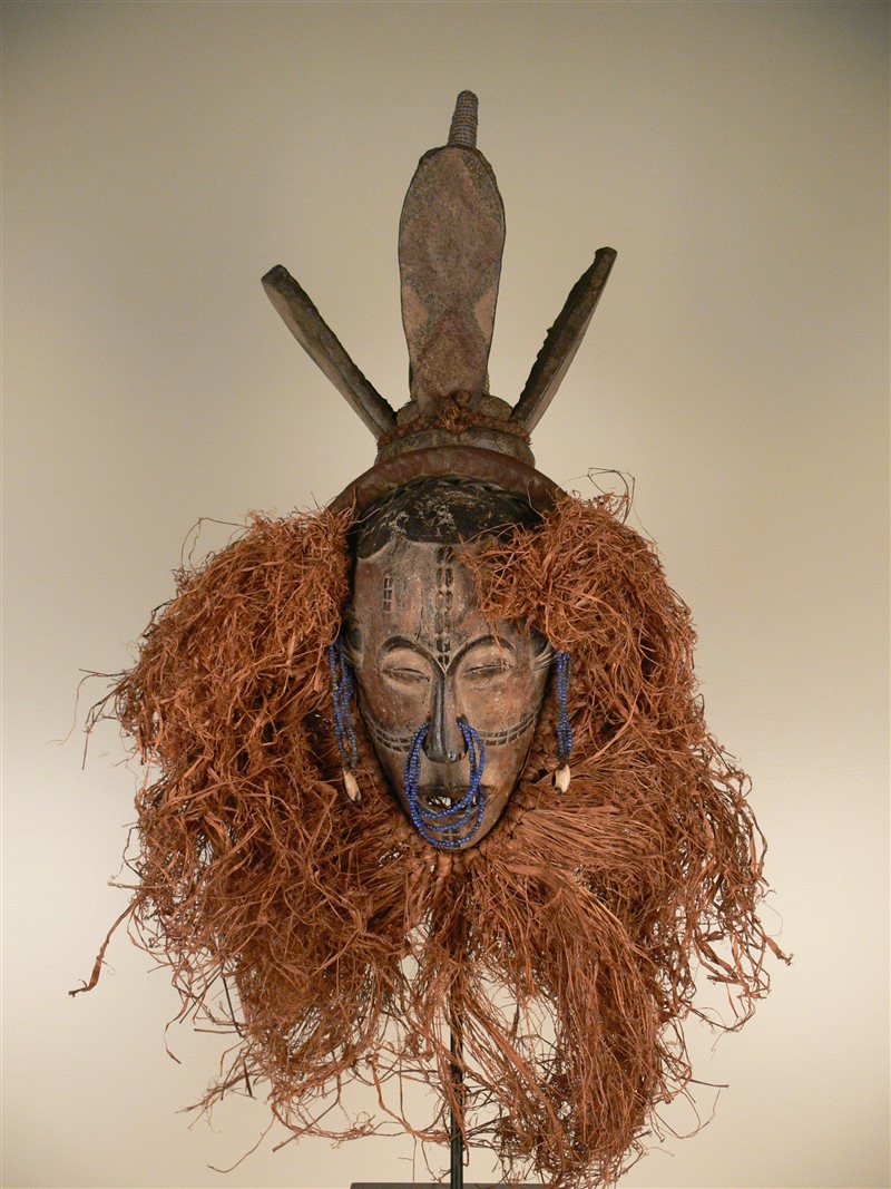 Igbo Mask (2791) - African mask, tribal art, primitive art Igbo