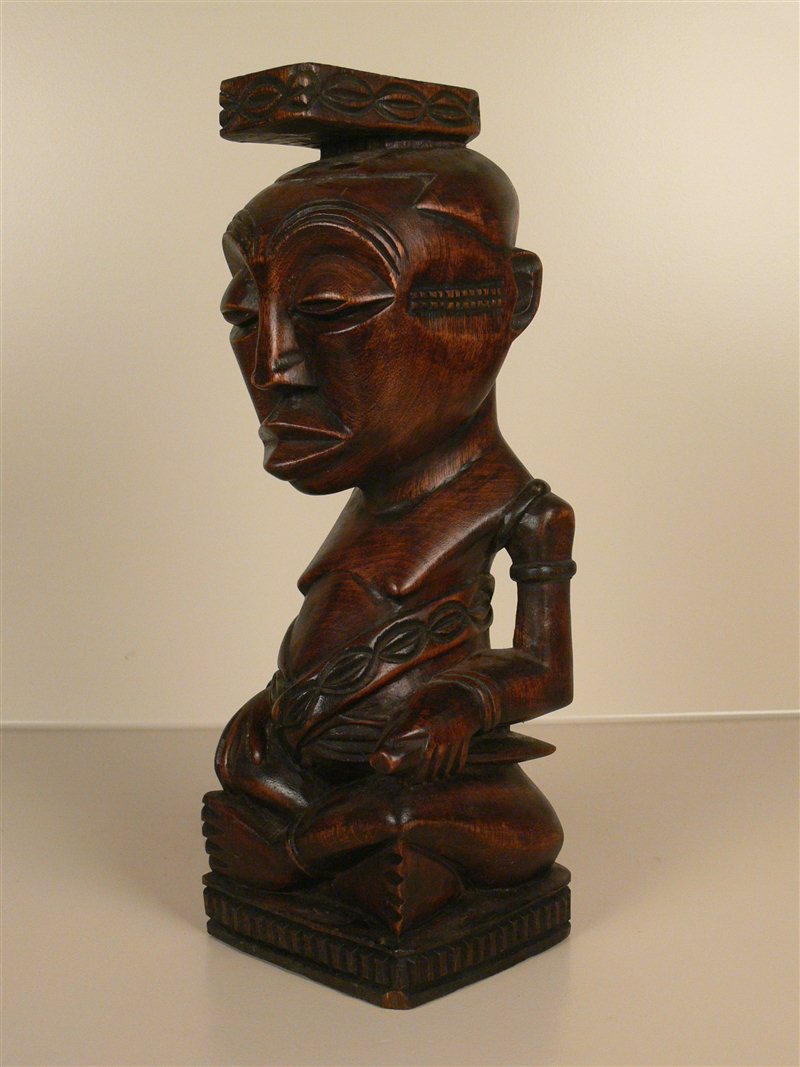 Kuba King statue (2803) - African statues : tribal fetish, maternity