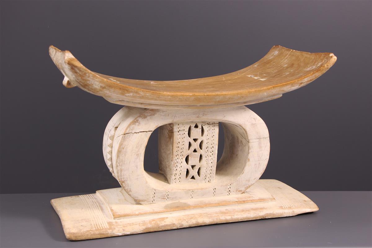 Tabouret Ashanti (28198) - Chaise, siège à palabres, trône, tabouret