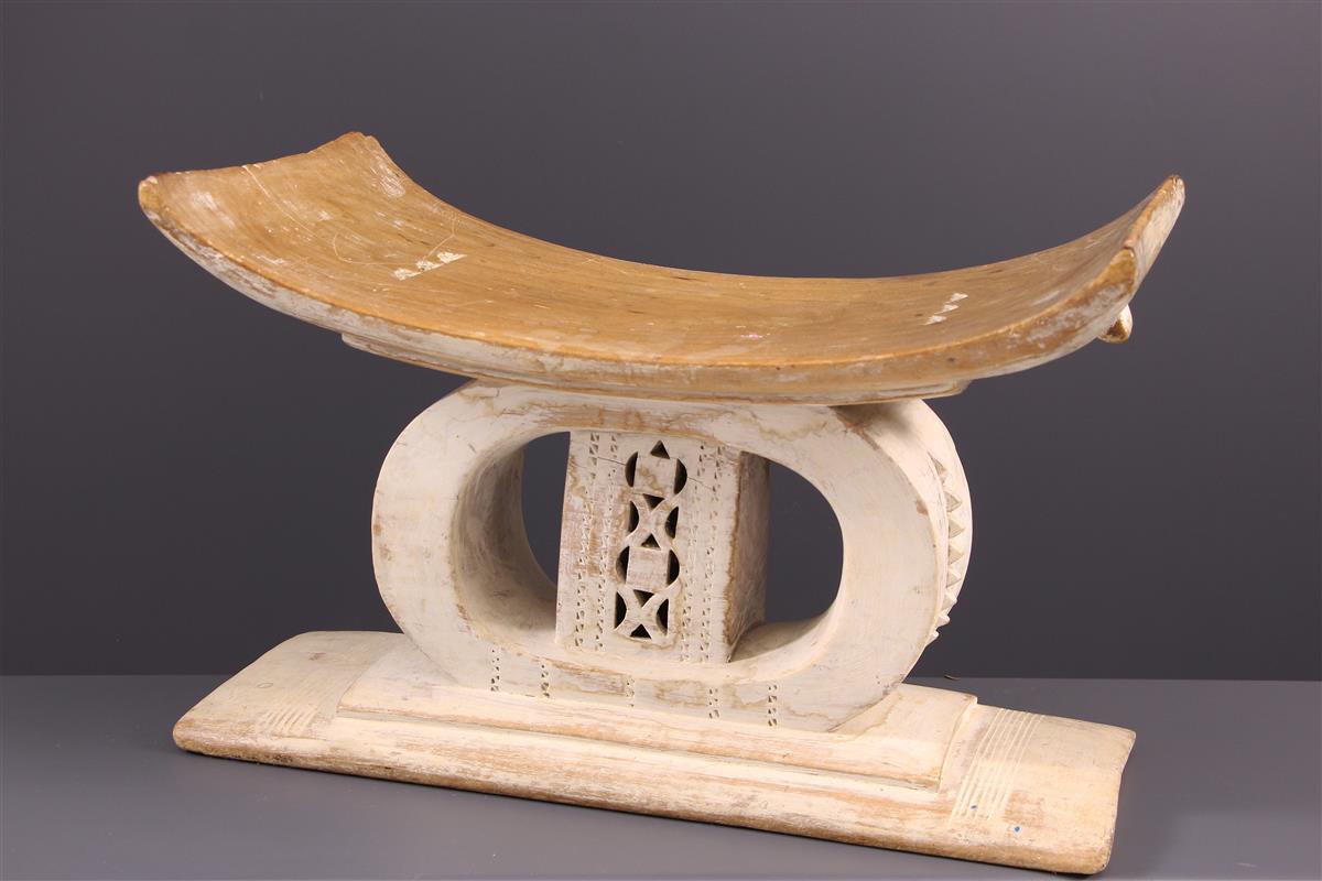 Tabouret Ashanti (28198) - Chaise, siège à palabres, trône, tabouret