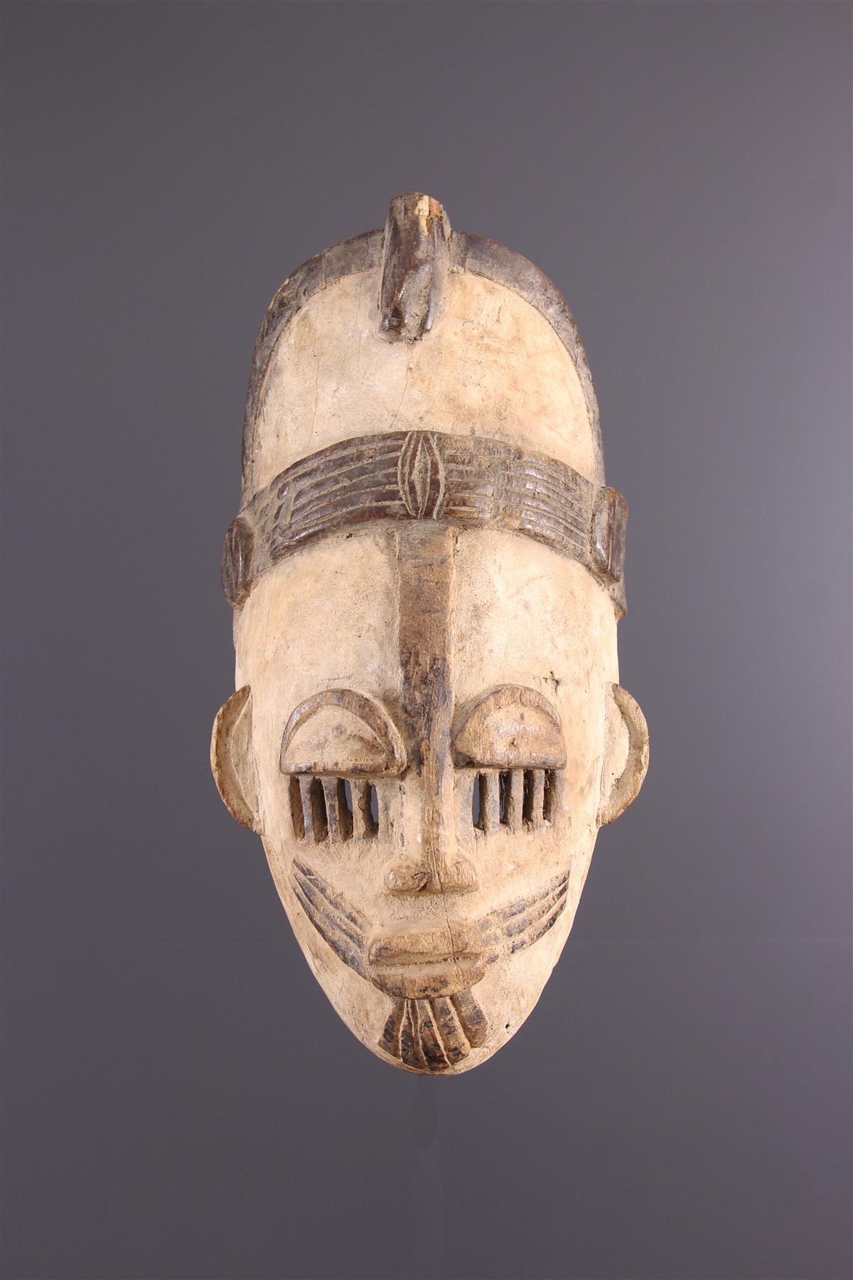 Masque Ekpo (28199) - Masque africain Edos Bénin - Art africain