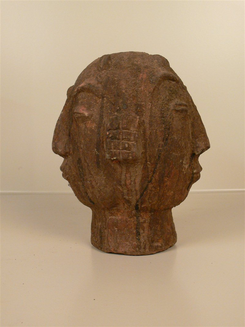 Bankoni Janus Head (2822) - Head Bankoni - African art mali