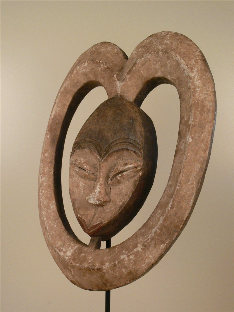 Kwele Ekuk Mask (2827) - African mask, tribal art, primitive art