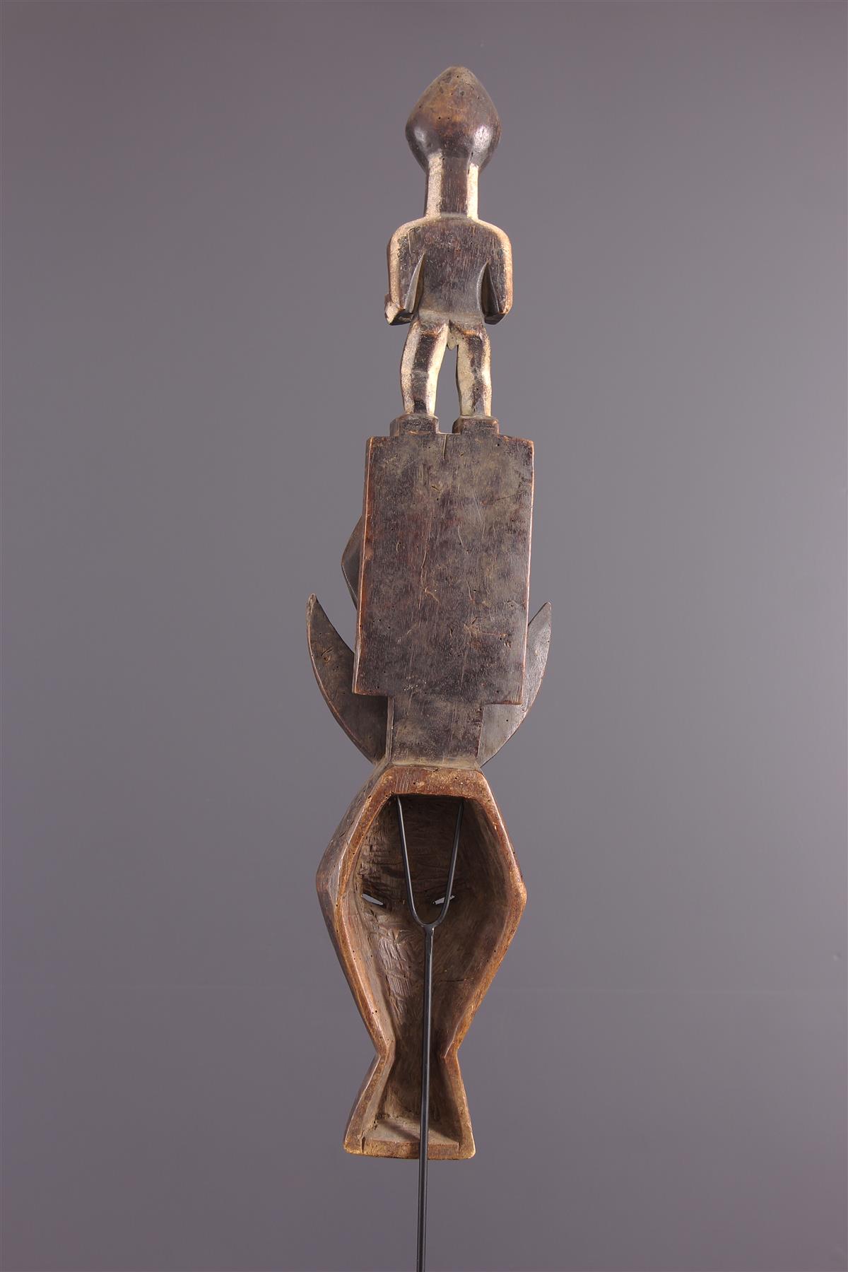 Masque Kwele (28303) - Masque africain Kwele - Art africain