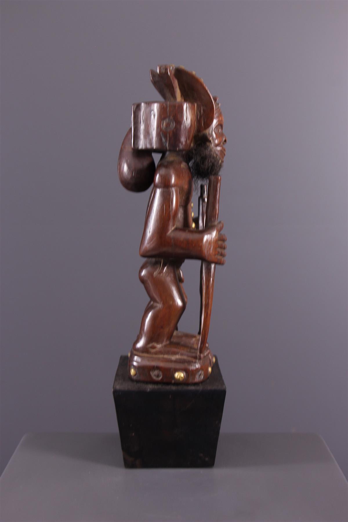 Statue Chokwe (28410) - Statues africaines Chokwe - Art africain