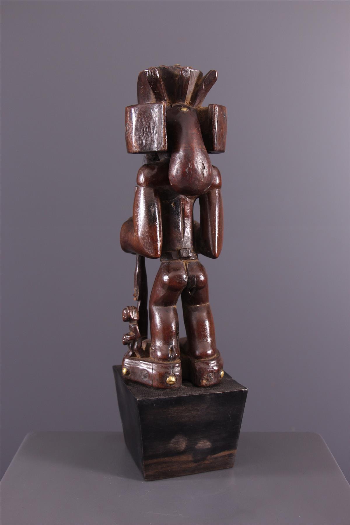 Statue Chokwe (28410) - Statues africaines Chokwe - Art africain