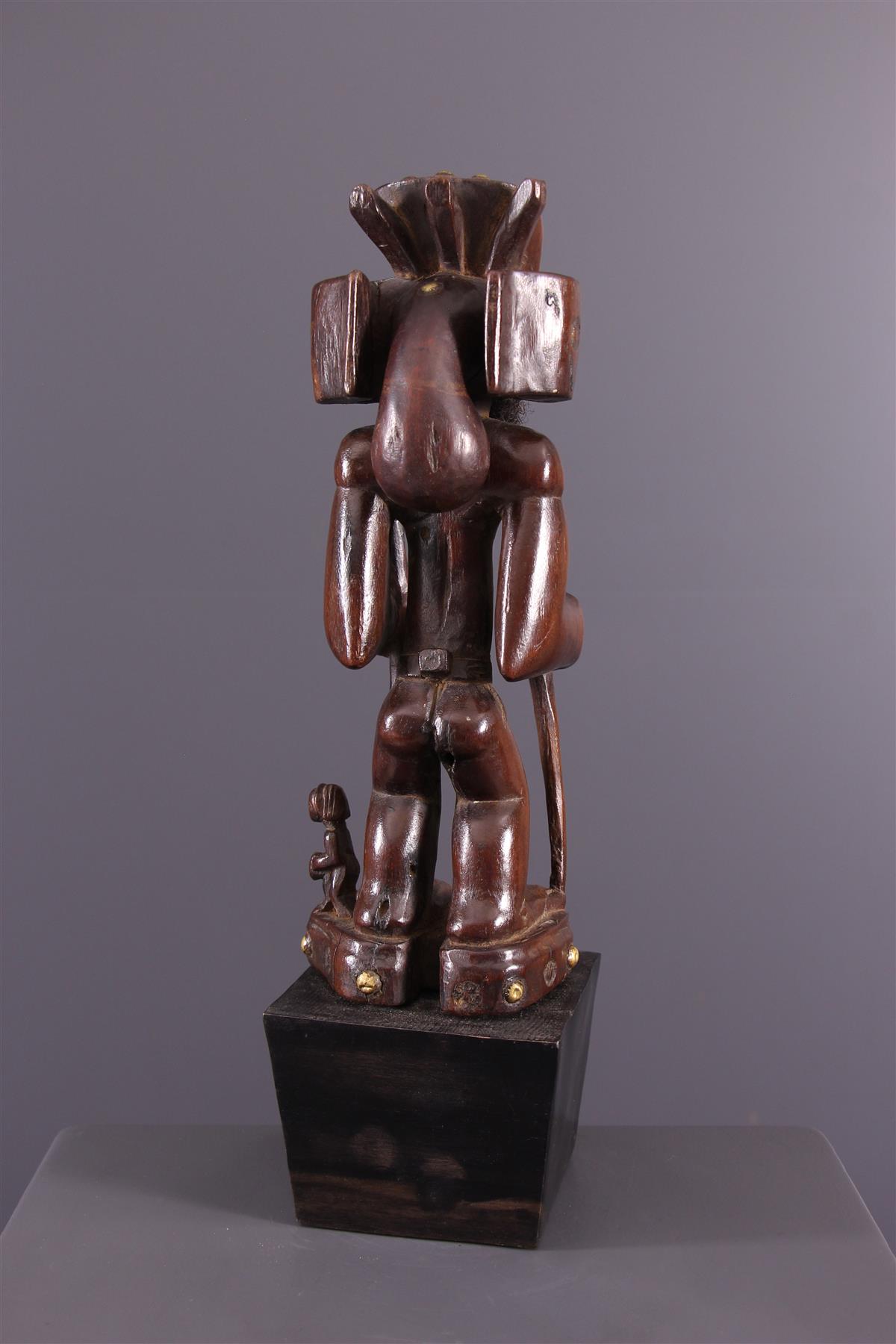Statue Chokwe (28410) - Statues africaines Chokwe - Art africain