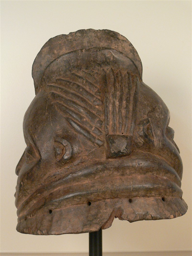 Mendé Helmet (2845) - African mask, tribal art, primitive art