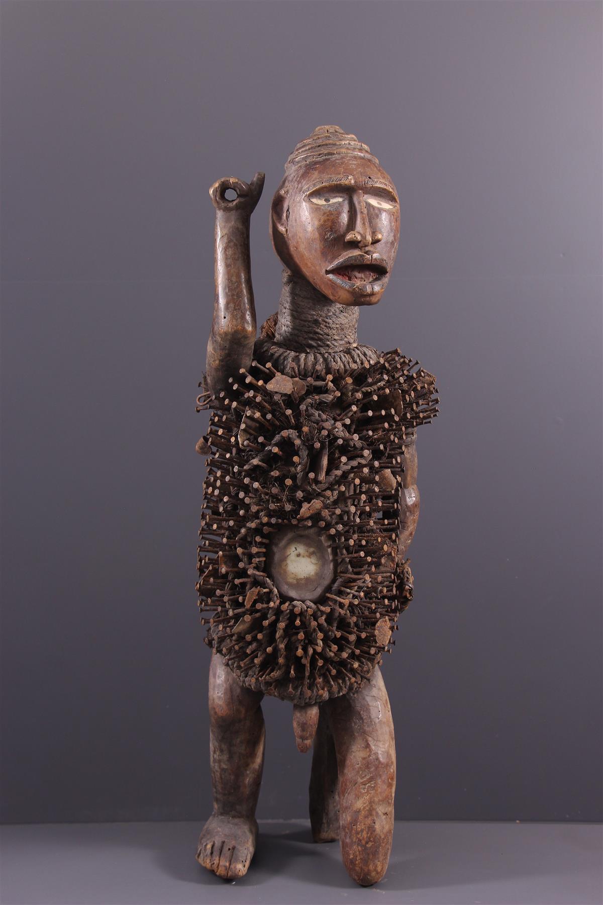 Statue Kongo (28554) - Statues africaines Kongo - Art africain