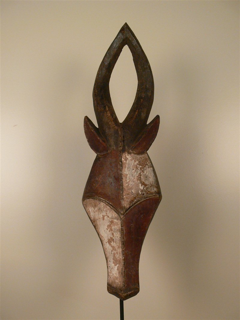Kwele Mask (2883) - African mask, tribal art, primitive art Kwele