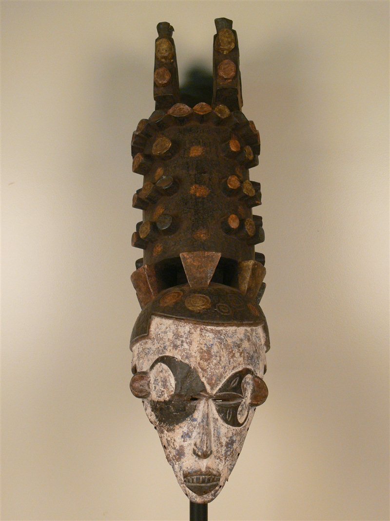 Igbo Mask (2886) - African mask, tribal art, primitive art Igbo
