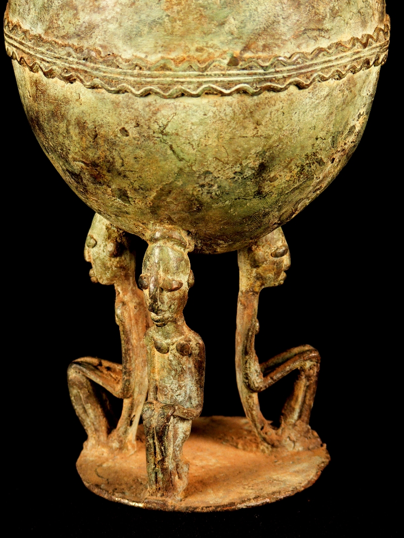 Dogon tin (289) - Pot Dogon - African art mali