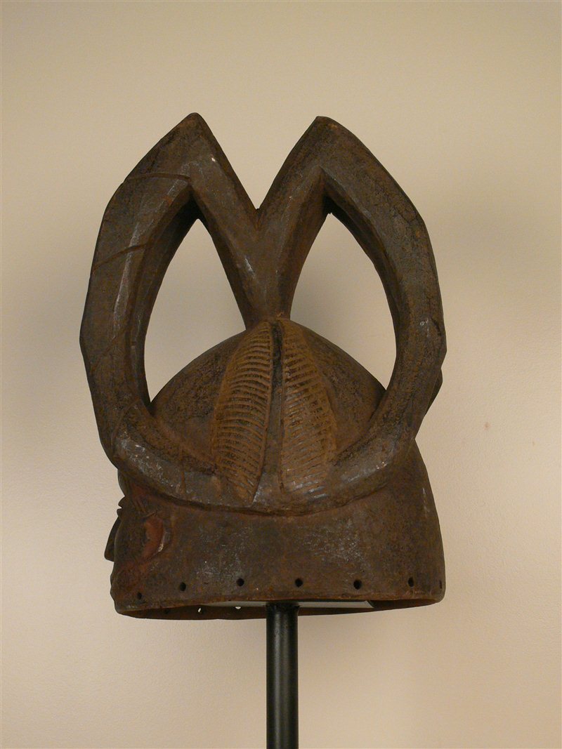 Mendé Helmet (2898) - African mask, tribal art, primitive art