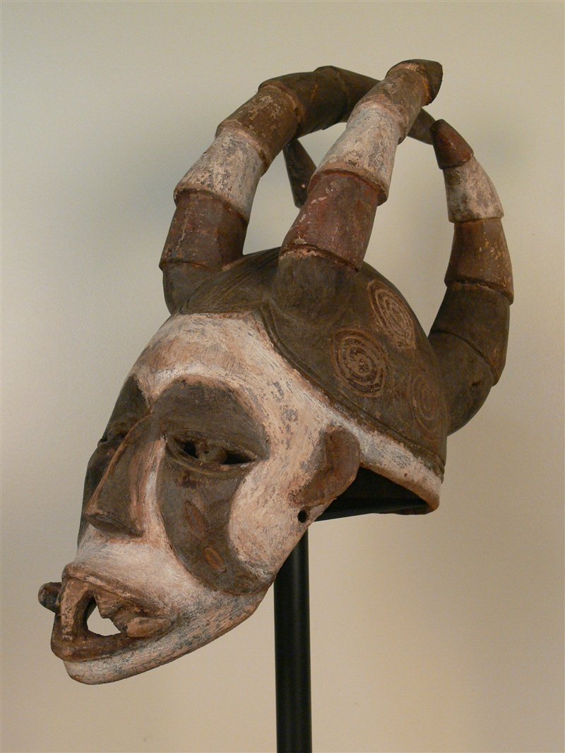 Igbo Agbogho Mmuo Mask (2916) - African mask, tribal art, primitive art