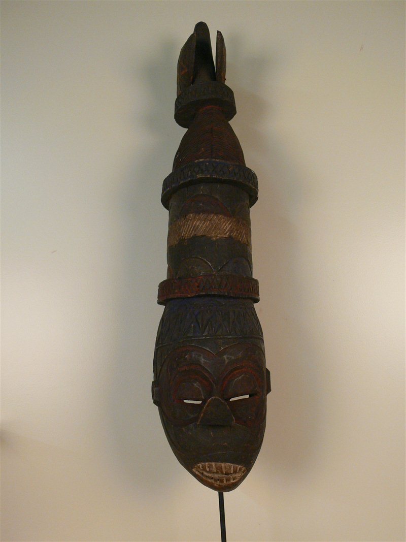 Yaka Mask (2919) - African mask, tribal art, primitive art Yaka