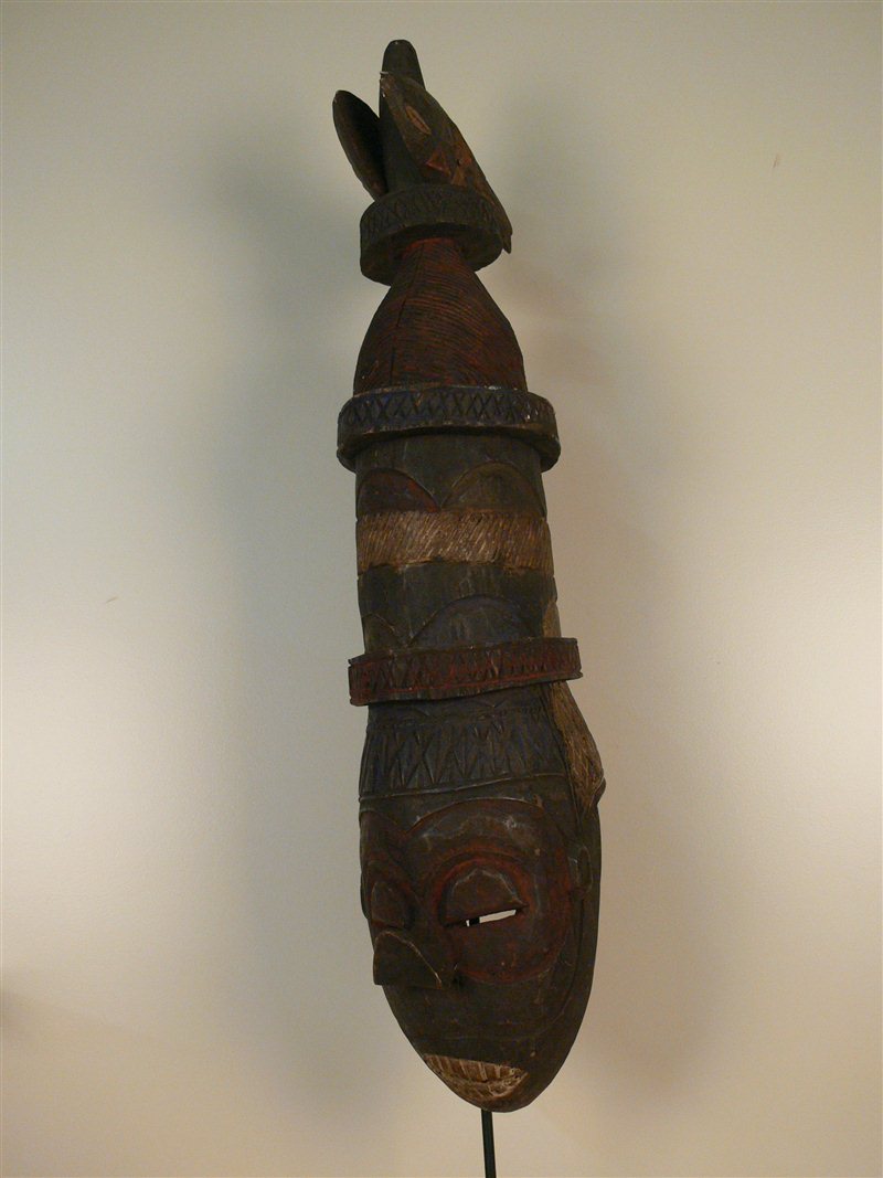 Yaka Mask (2919) - African mask, tribal art, primitive art Yaka