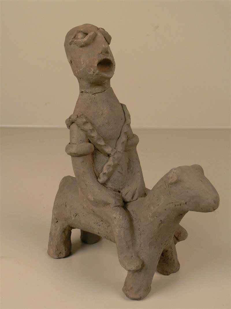 Cavalier Bankoni (2950) - Cavalier bronze, cavalier bois, dogon, yoruba