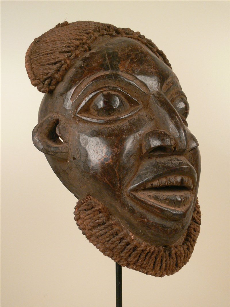 Bamun Ngoin Mask (2952) - African mask, tribal art, primitive art