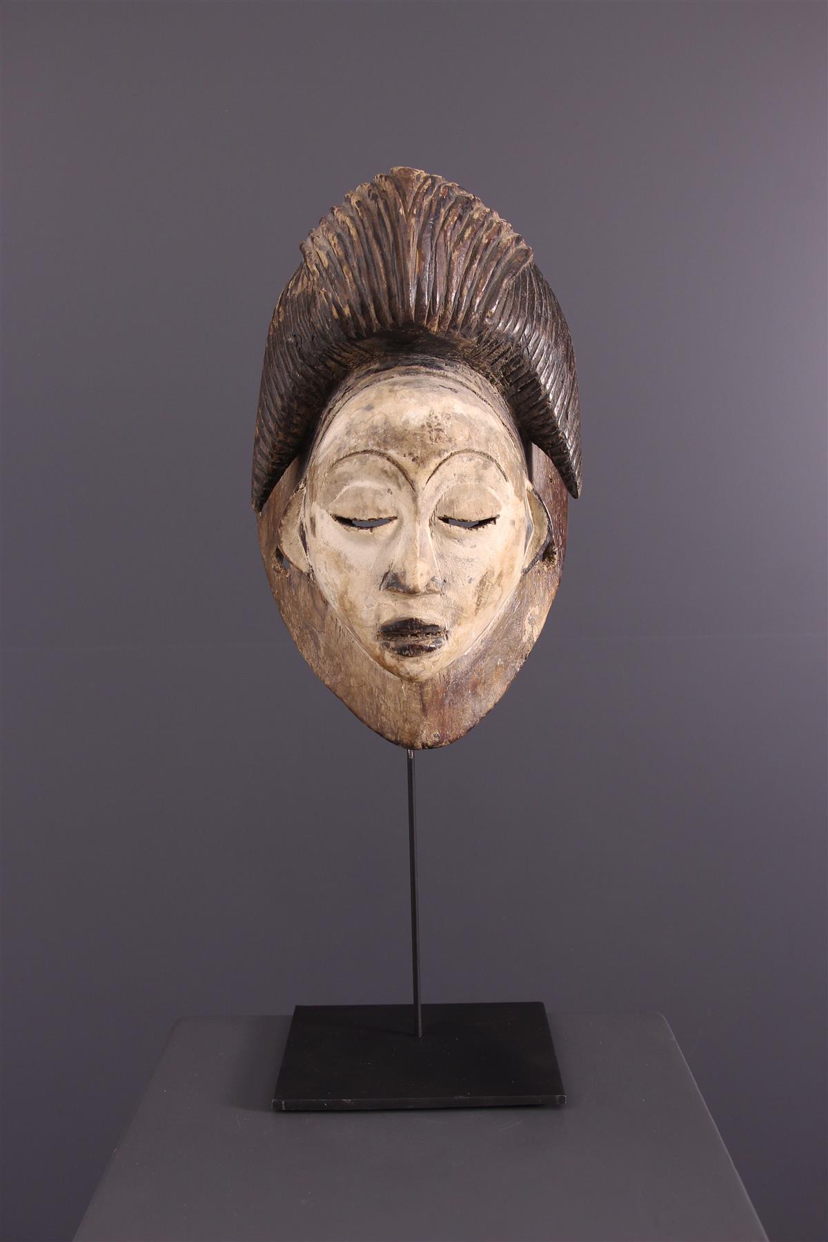 Masque Punu (29675) - Masque africain Punu - Art africain gabon