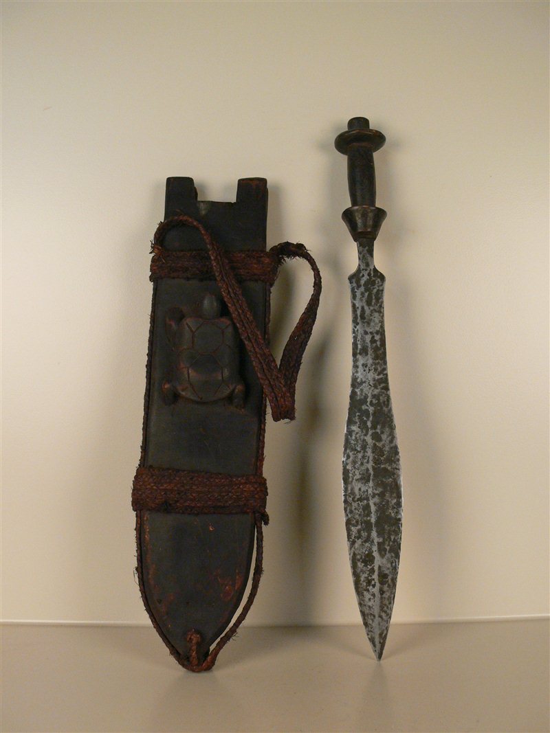 Royal Kuba Sword (2971) - Weapon Kuba - African art RDC