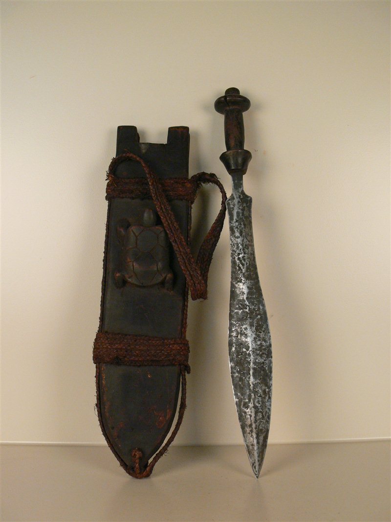 Royal Kuba Sword (2971) - Weapon Kuba - African art RDC