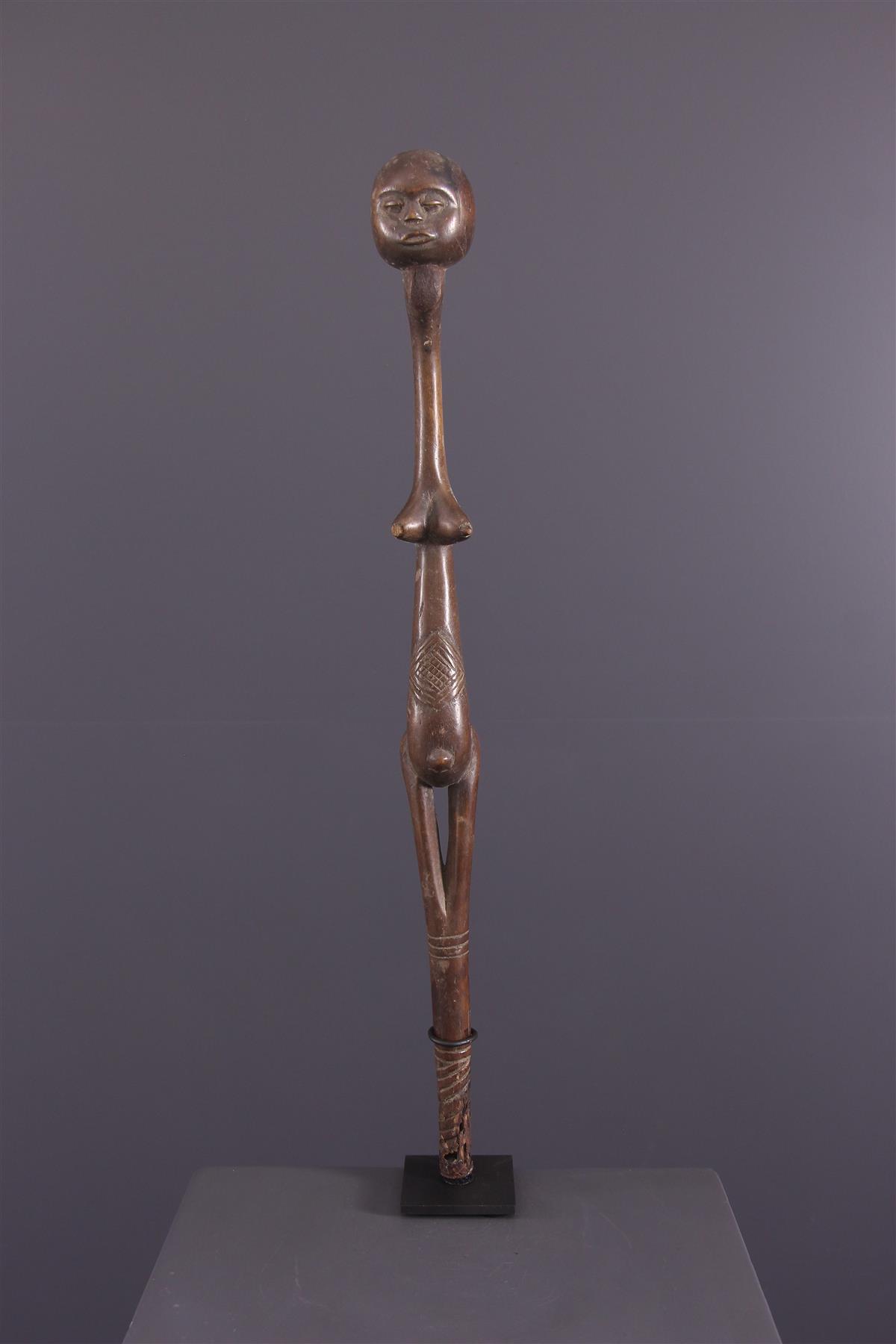 Bâton Zulu (29717) - Bâton de commandement, chefferie Zulu - Art africain