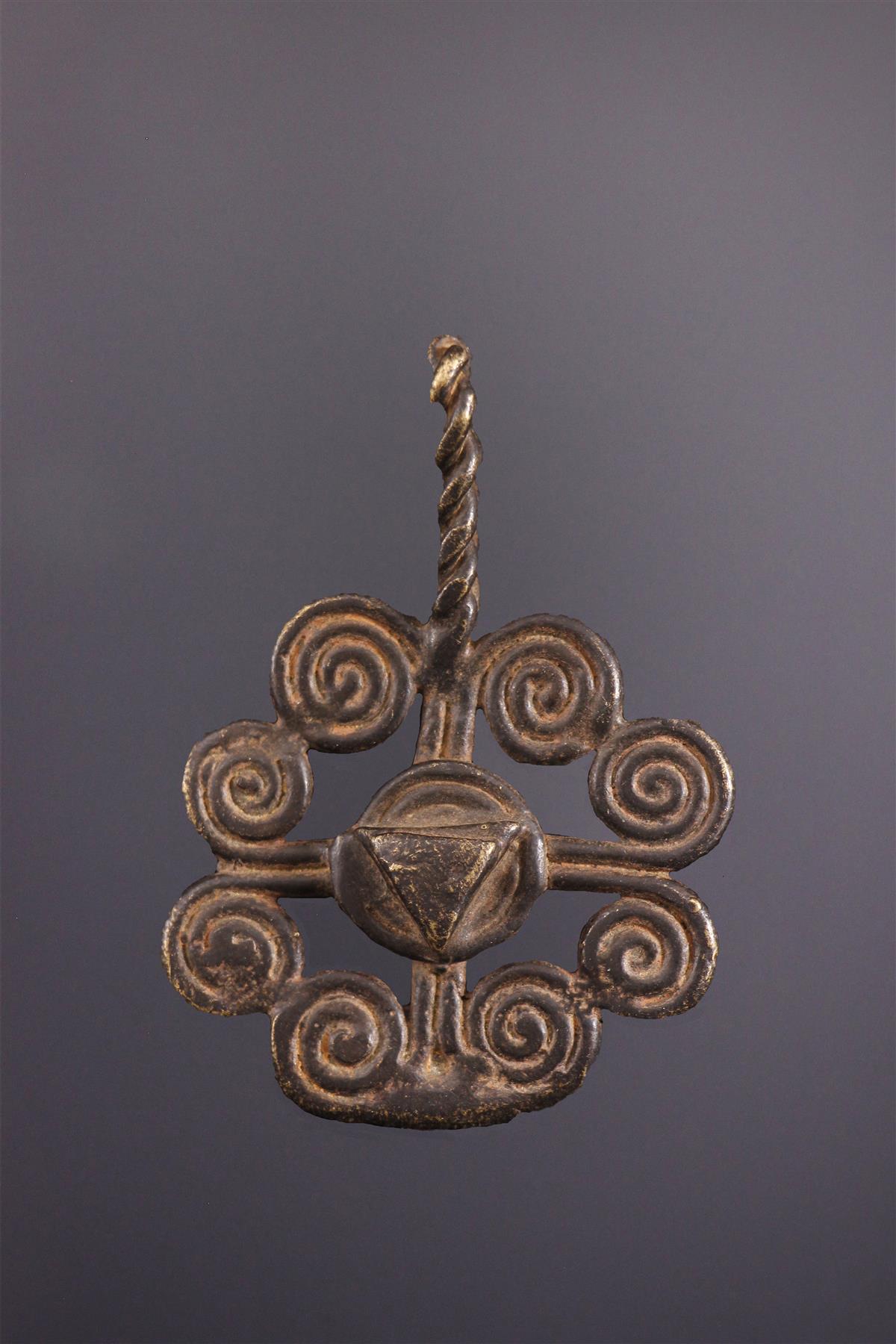 Bronze Akan (29742) - Bijoux, ornement Akan - Art africain