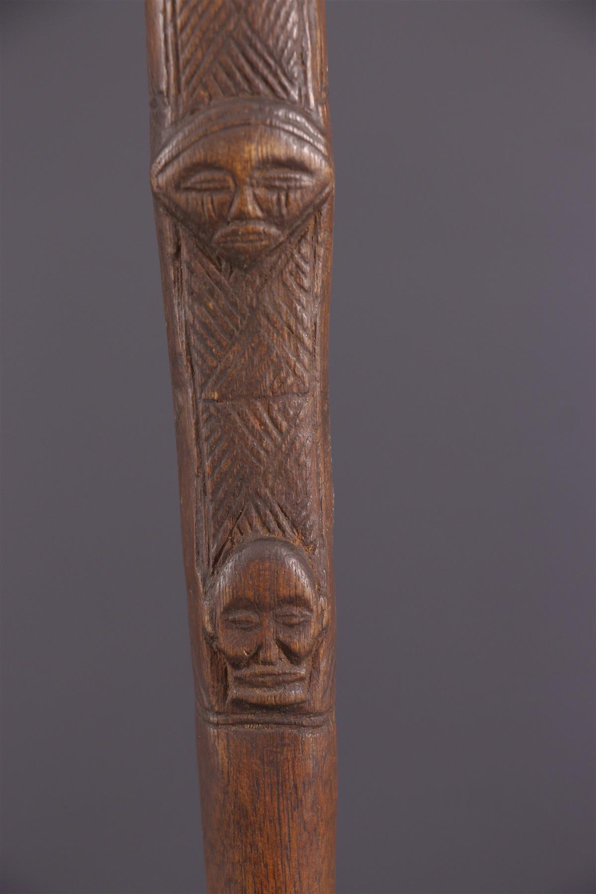 Bâton Lwena (29752) - Bâton de commandement, chefferie Chokwe