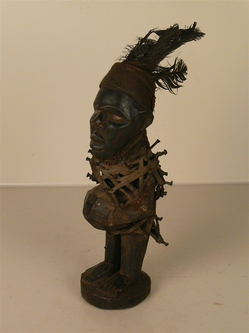 Kongo Nkisi Fetish (2979) - The fetish, this emblematic object of ...