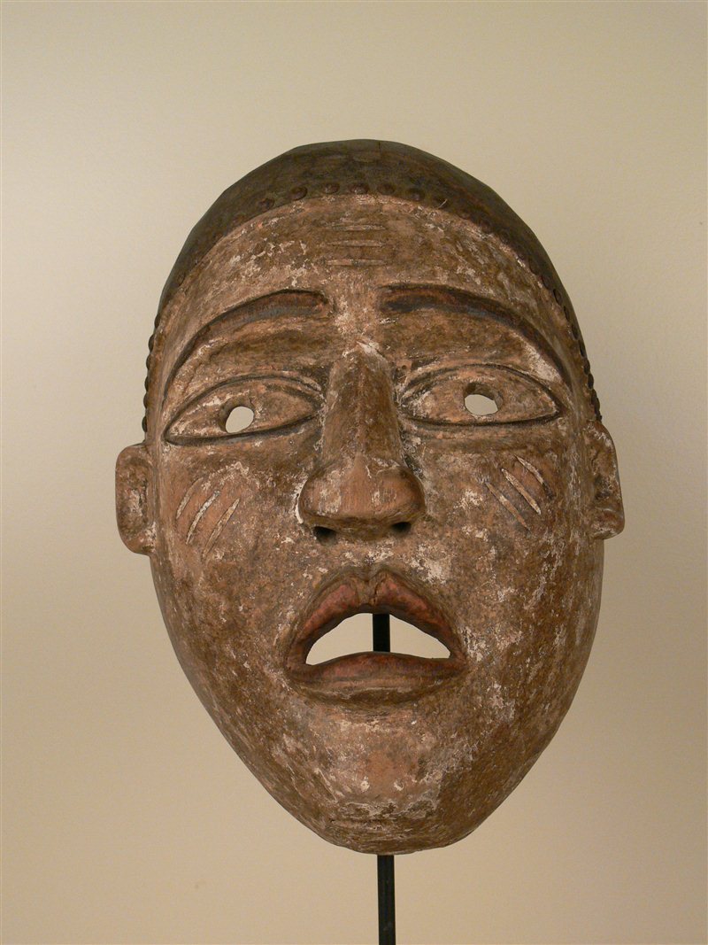Kongo Yombé Mask (2980) - African mask, tribal art, primitive art