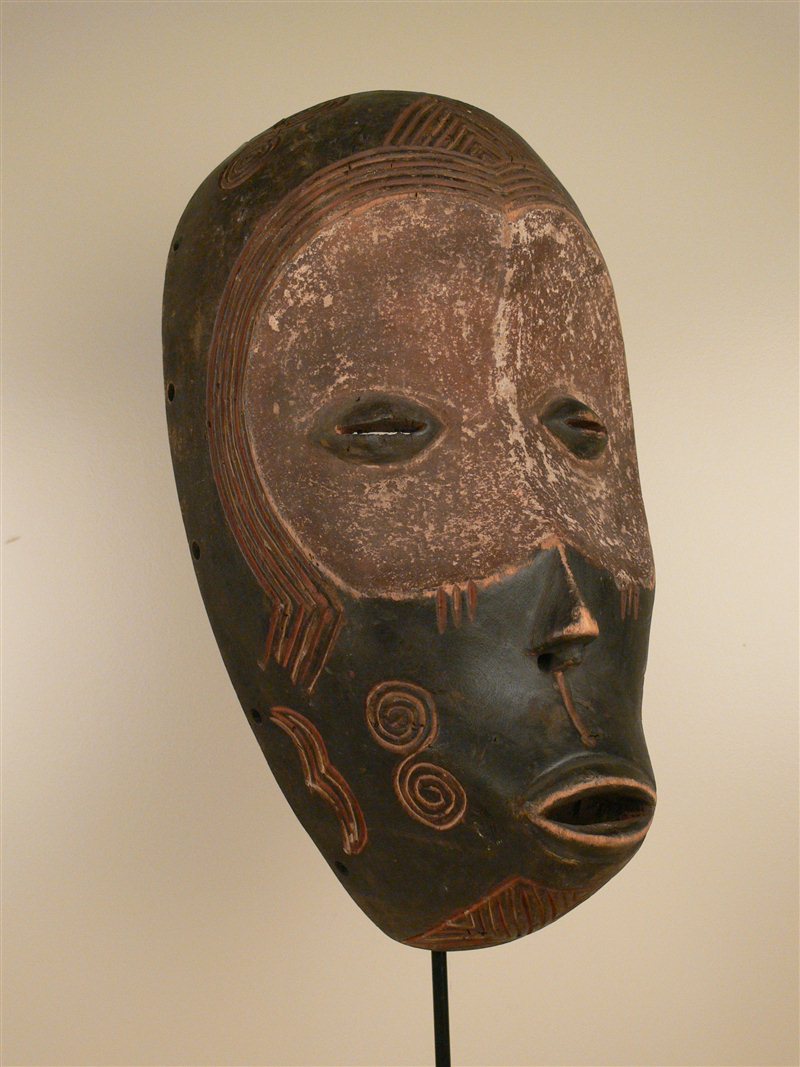 Lulua Mask (2996) - African mask, tribal art, primitive art Lulua