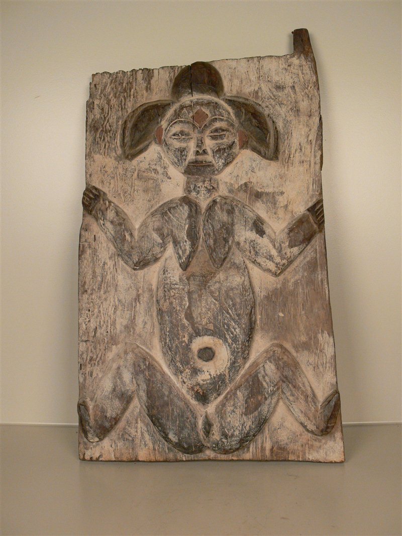 Punu Door (3007) - Doors, shutters, ladders dogon wood Punu - African art