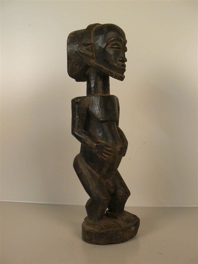Luba Statue (3012) - African statues : tribal fetish, maternity