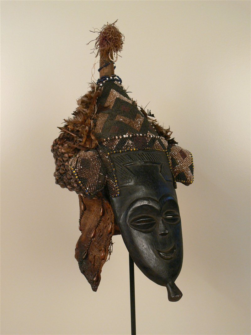 Bashilele Funeral Mask (3044) - African mask, tribal art, primitive art