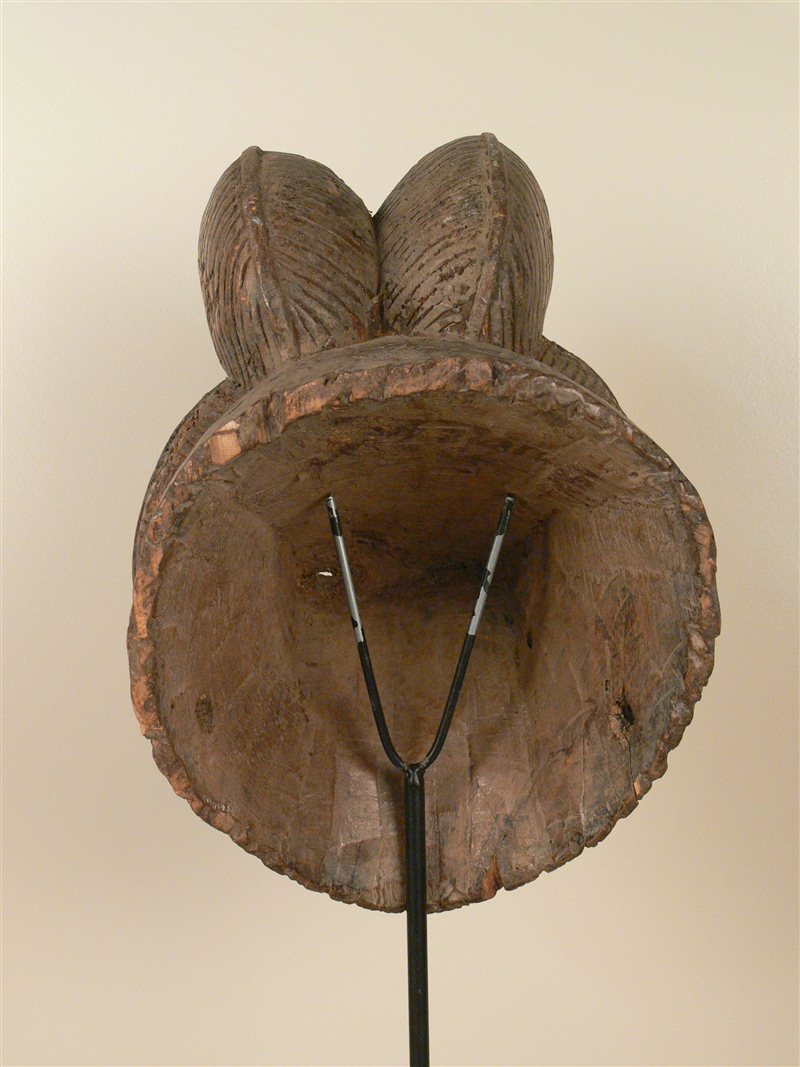 Punu Mask (3046) - African mask, tribal art, primitive art Punu