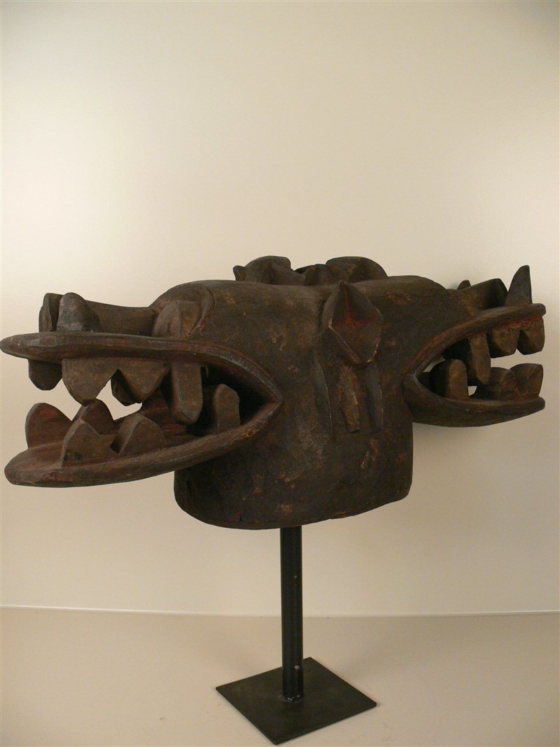 Senoufo Wanyugo Mask (3048) - African mask, tribal art, primitive art