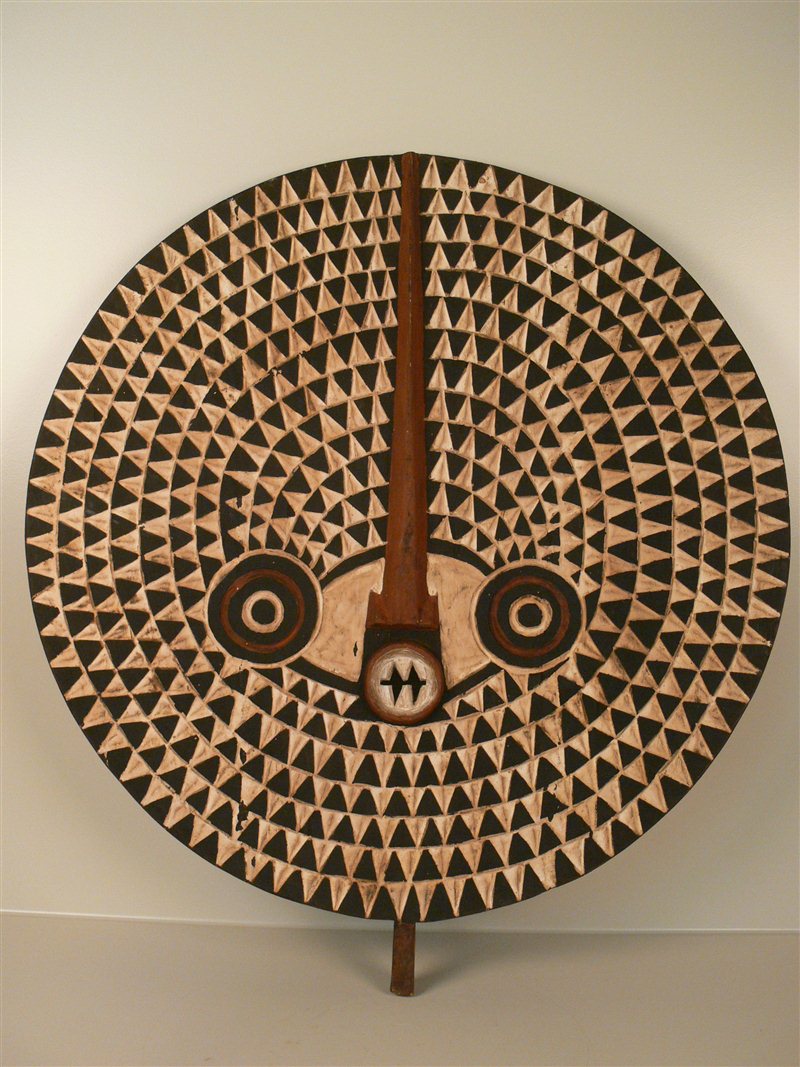 Mossi Bwa Sun Mask (3049) - African mask, tribal art, primitive art