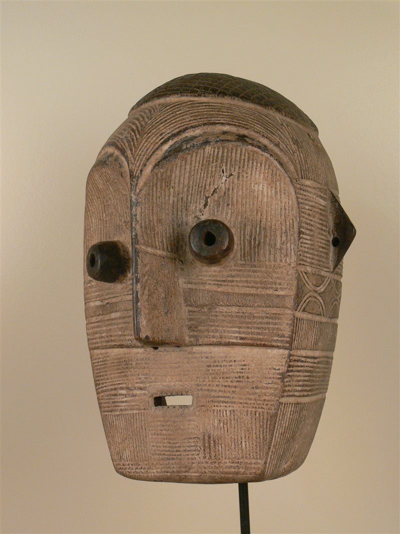 Kakongo Metoko Mask (3060) - African mask, tribal art, primitive art