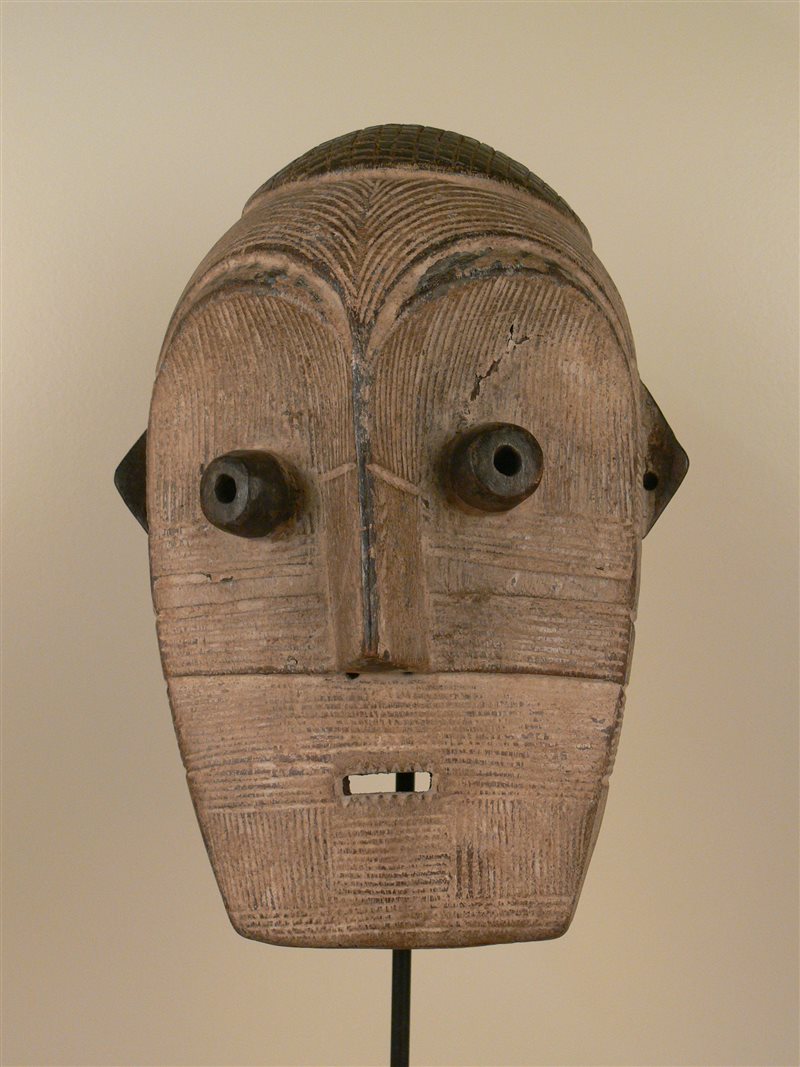 Kakongo Metoko Mask (3060) - African mask, tribal art, primitive art