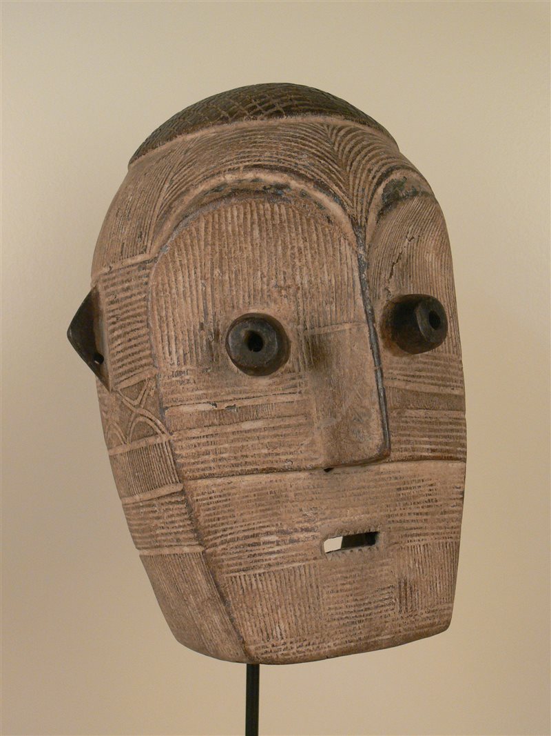 Kakongo Metoko Mask (3060) - African mask, tribal art, primitive art
