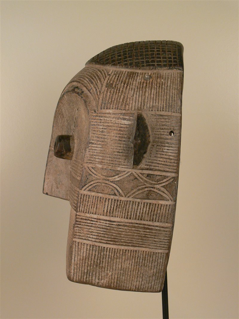 Kakongo Metoko Mask (3060) - African mask, tribal art, primitive art