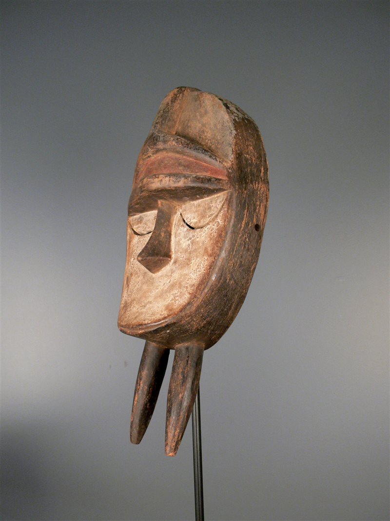 Kwele Mask (3099) - African mask, tribal art, primitive art Kwele