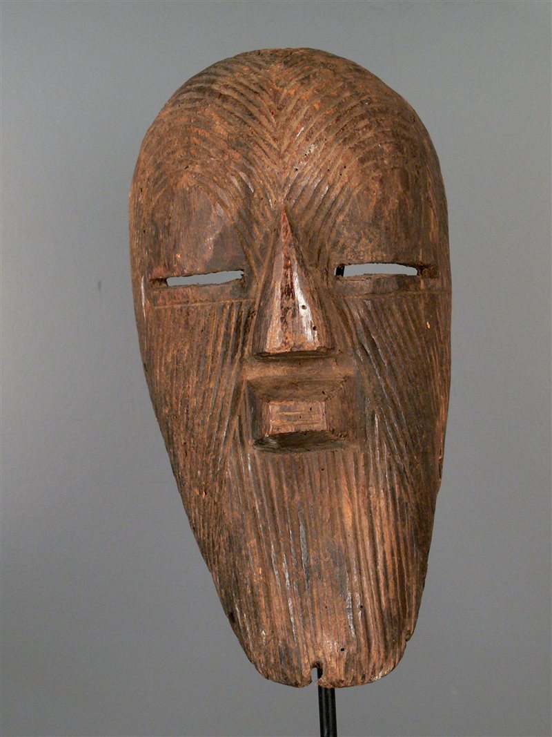 Songye Mask (3113) - African mask, tribal art, primitive art