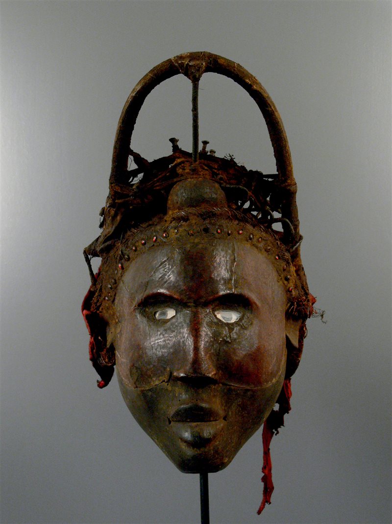 Kongo Yombe Mask (3135) - African mask, tribal art, primitive art
