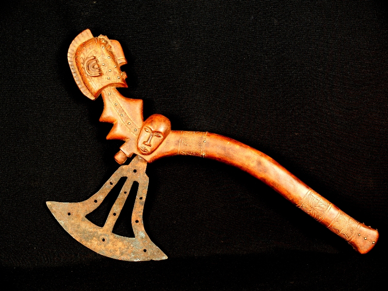 Hatchet/sceptre Baga (314) - Weapon Baga - African art Guinée