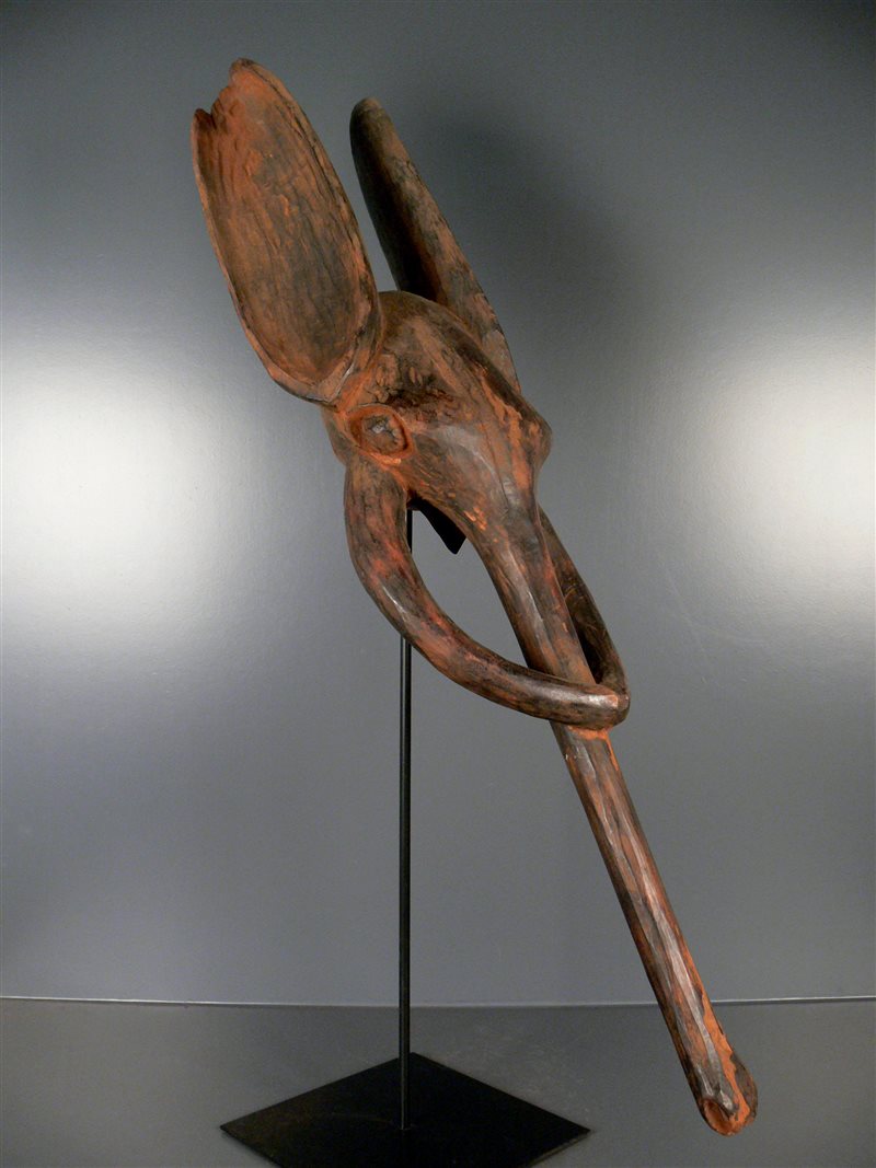 Babanki Elephant Mask (3189) - African mask, tribal art, primitive art