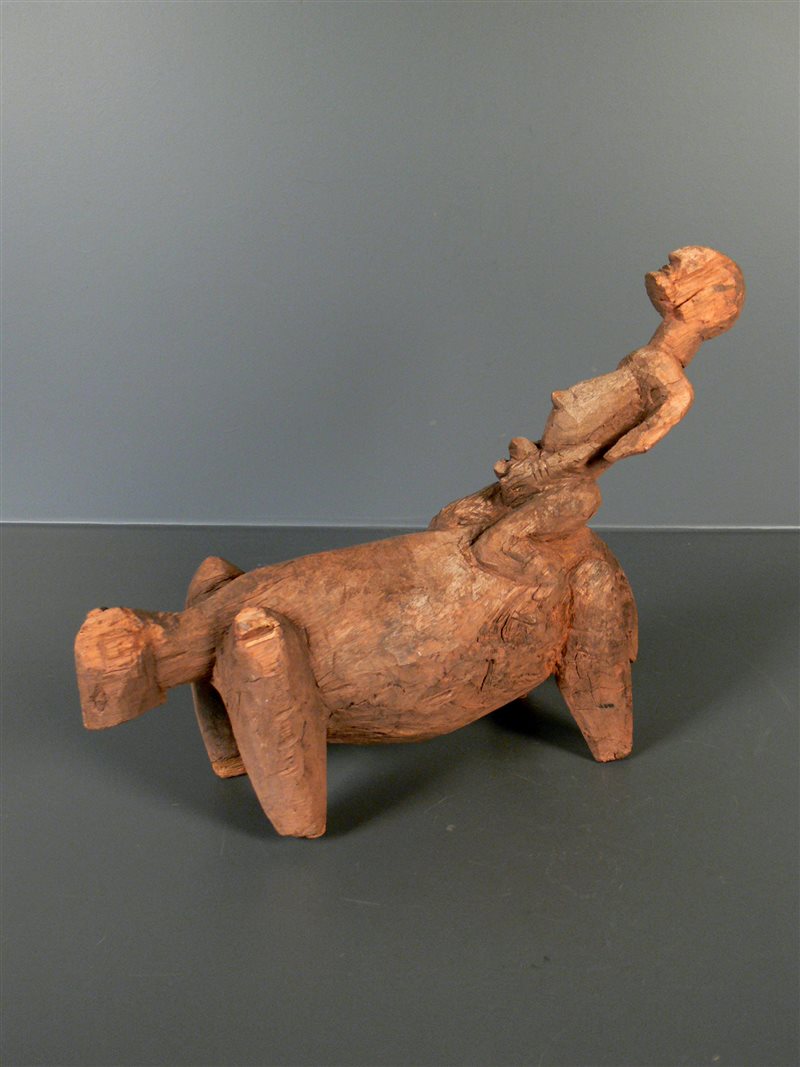 Statue animal mythique Dogon (3193) - Statues africaines Dogon